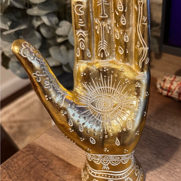 Accents | Mystical Gold Hand Sculpture | Poshmark